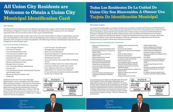 Obtain a Union City Municipal ID Card – Union City Police Department